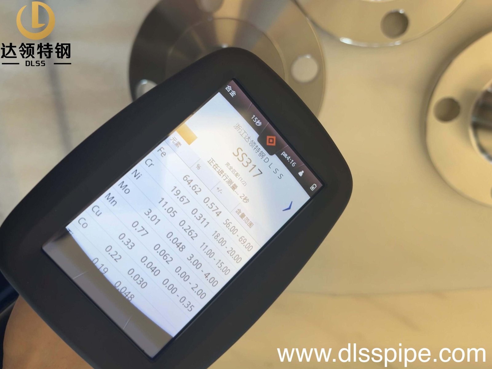 ASME SA182 F317L Forged Flange for Chemical Plant Project - DALING ...